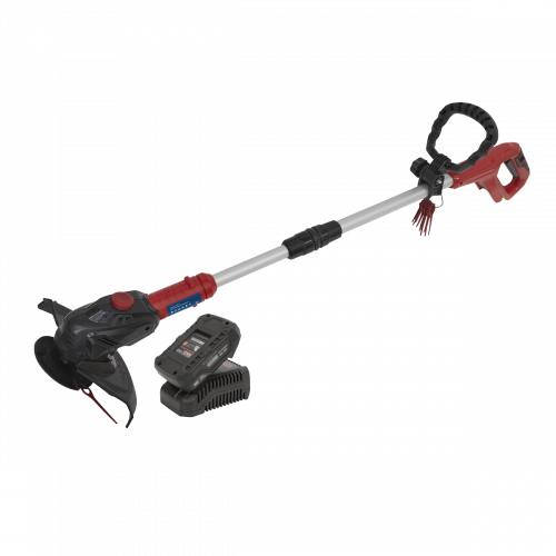 Sealey Tools Strimmer Cordless 20V SV20 Series with 2Ah Battery Charger CS20VCOMBO2 UKToolBox